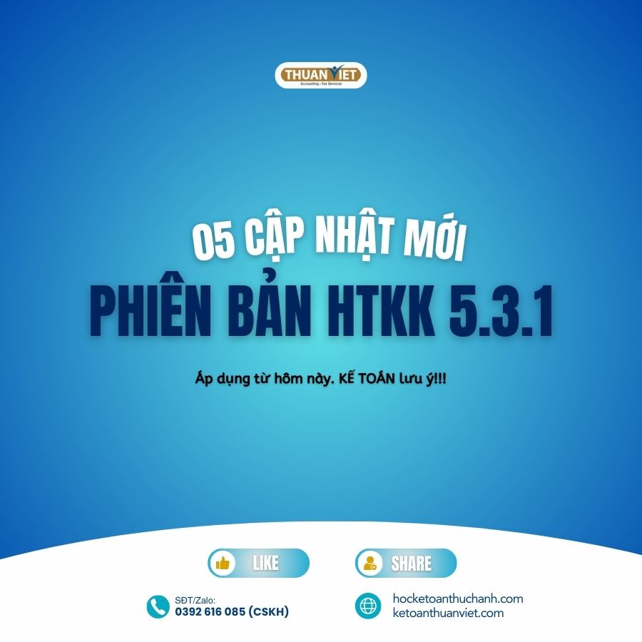 NÂNG CẤP HTKK 5.3.1-Phần mềm hỗ trợ kê khai thuế MỚI NHẤT